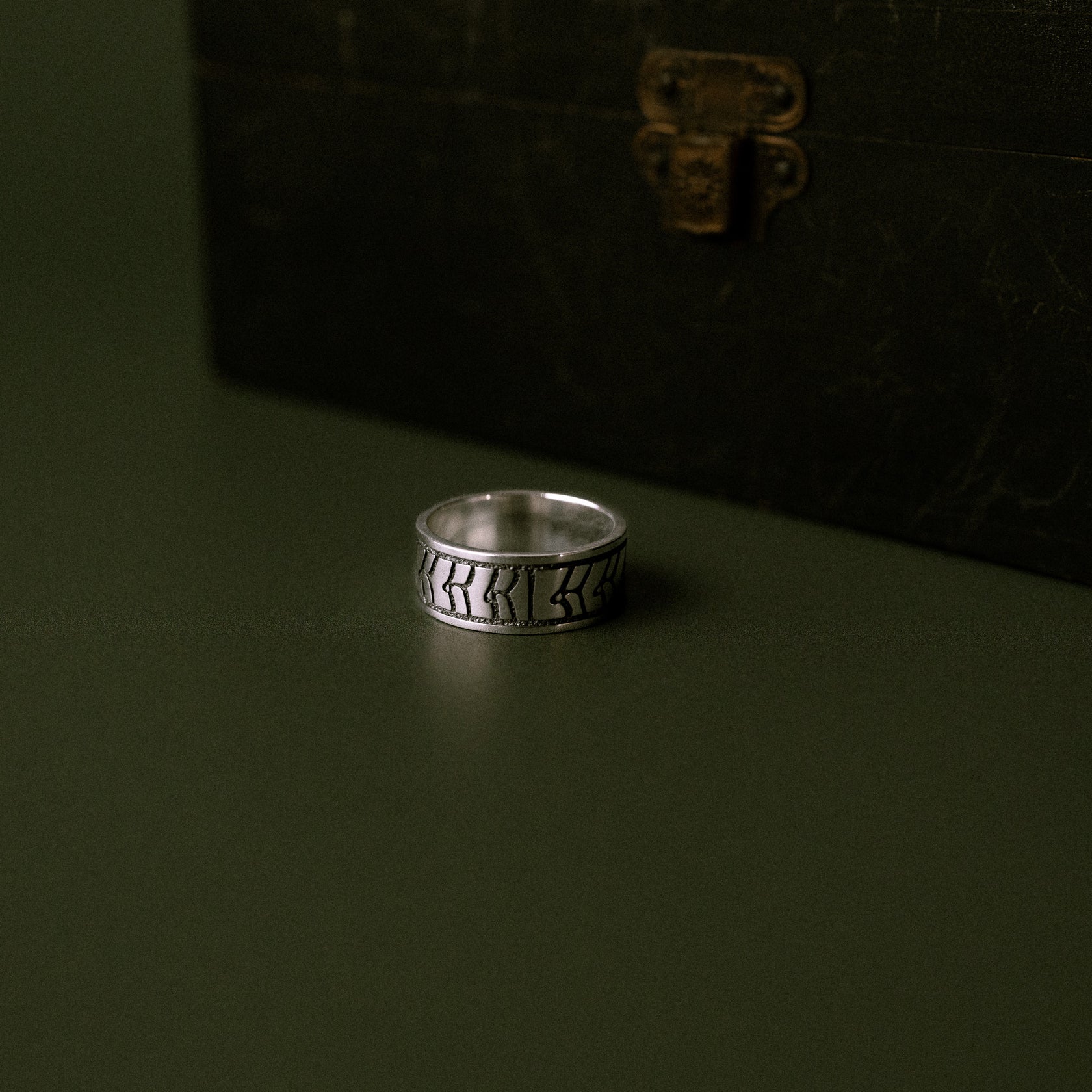 Sandulf's Cross Silver Viking Ring – Element Isle